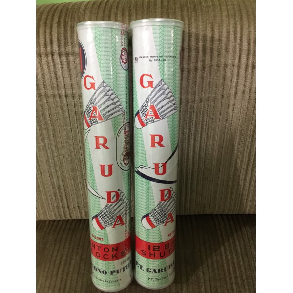 Shuttlecock GARUDA HIJAU BLUE PACKING kok bola bulu tangkis budiono ...