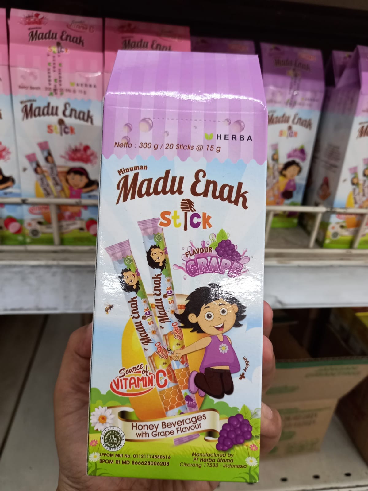 MADU ANAK MADU ENAK STICK ANGGUR LECI ISI 20 STICK STIK | Lazada Indonesia