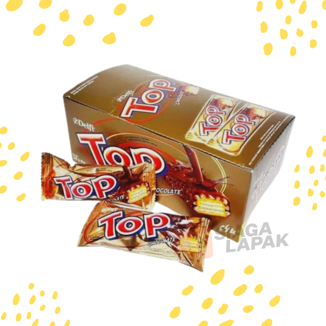 Wafer Coklat Top Chocolate Delfi 9gr | Lazada Indonesia