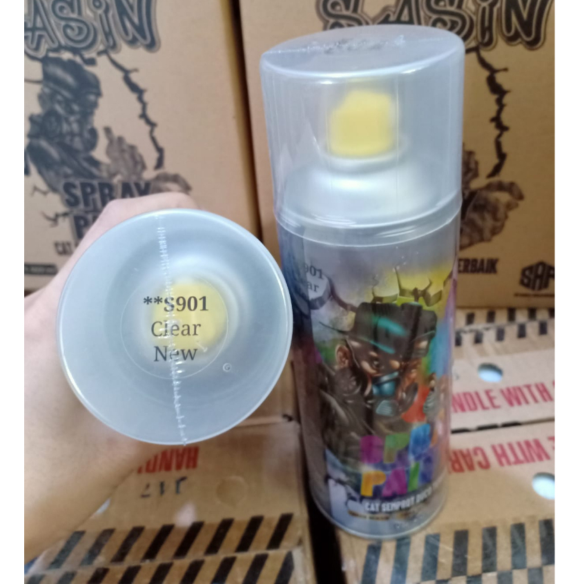 SASIN Spray Paint Cat Semprot Duco Terbaik Pilok PIlox Clear New S901 ...