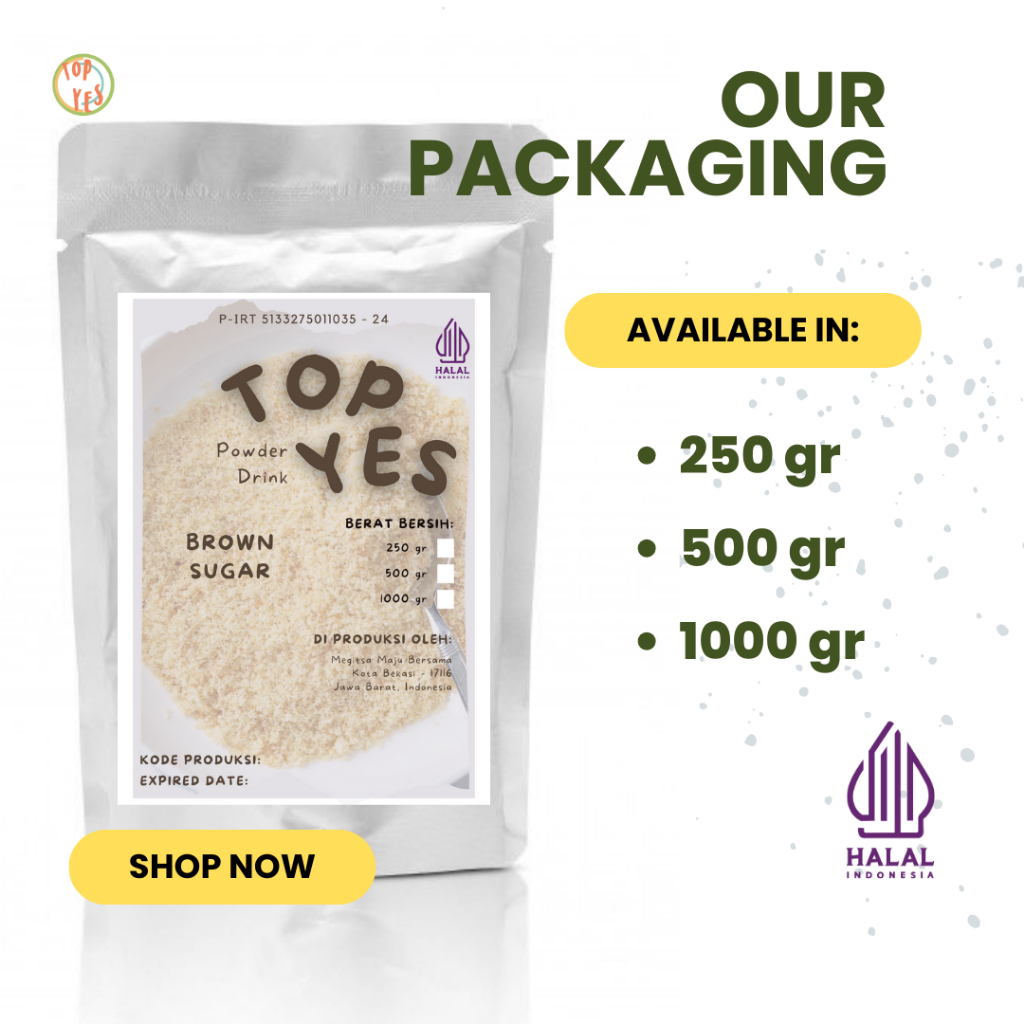 Gula Aren Bubuk / Boba Brown Sugar / Gula Aren Organik 250 gr | Lazada ...