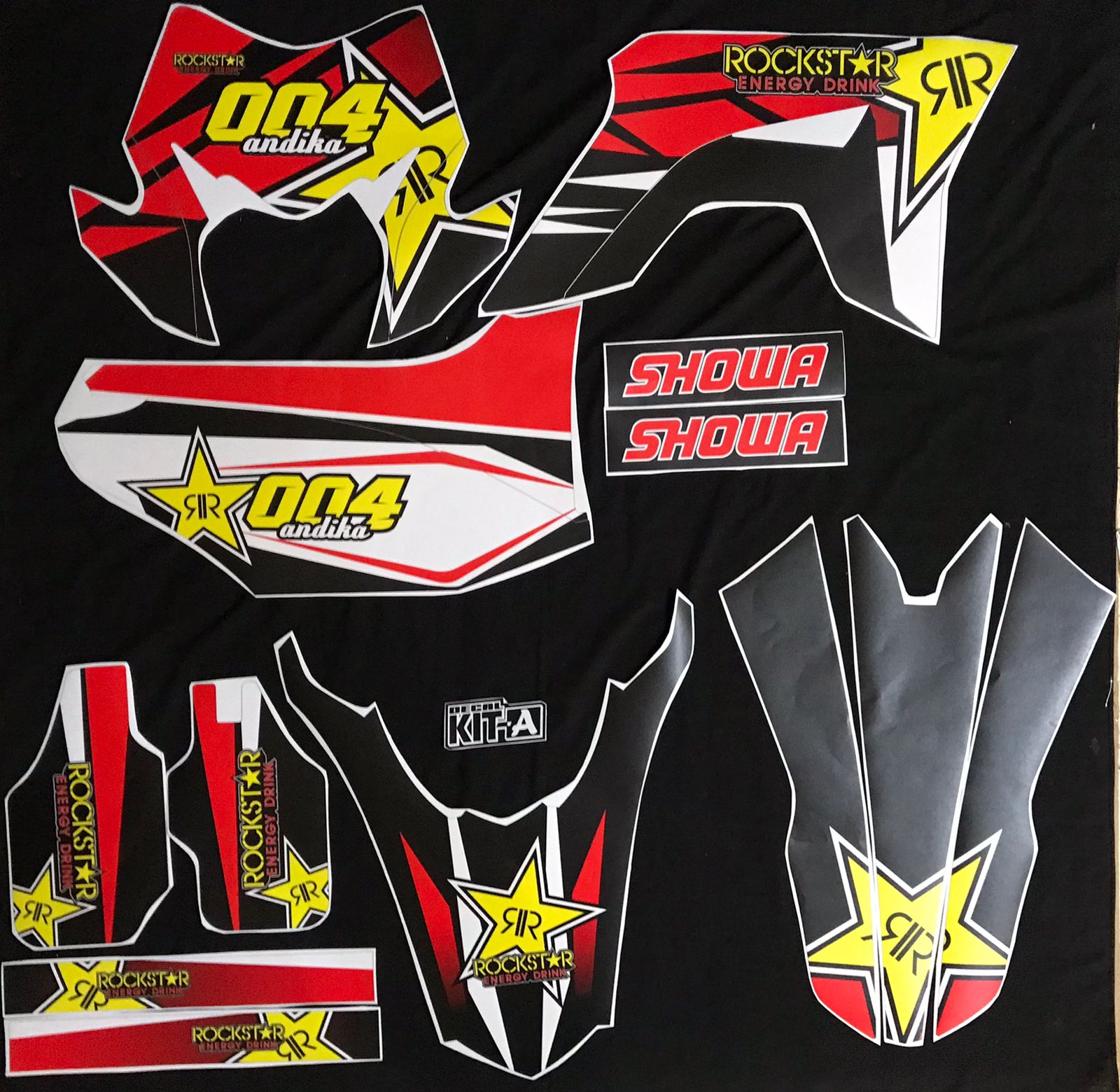 Decal Stiker CRF 150 L Custom Full Body Dekal Sticker Striping CRF 150 ...