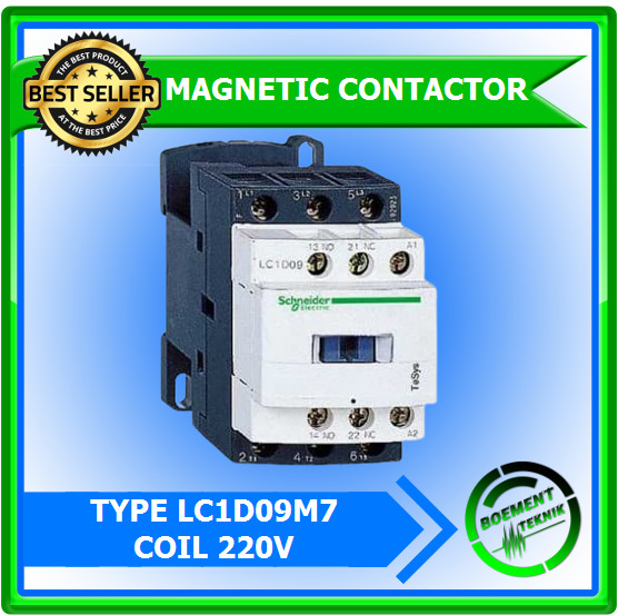 MAGNETIC CONTACTOR LCID-09M7 220VAC - COIL 220V | Lazada Indonesia