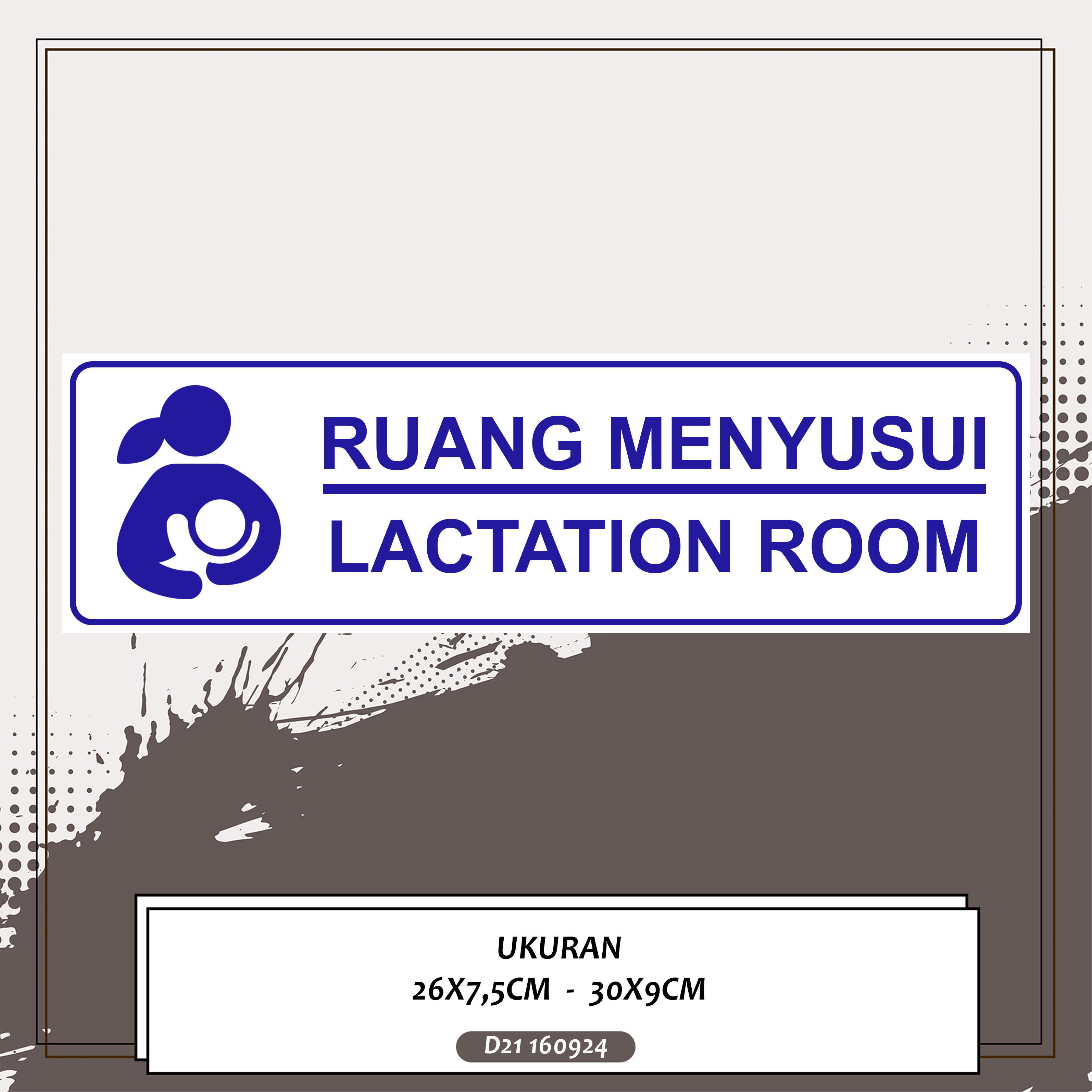 Stiker Ruang Menyusui Klinik Stiker Puskesmas Stiker Asi Ruang Asi ...