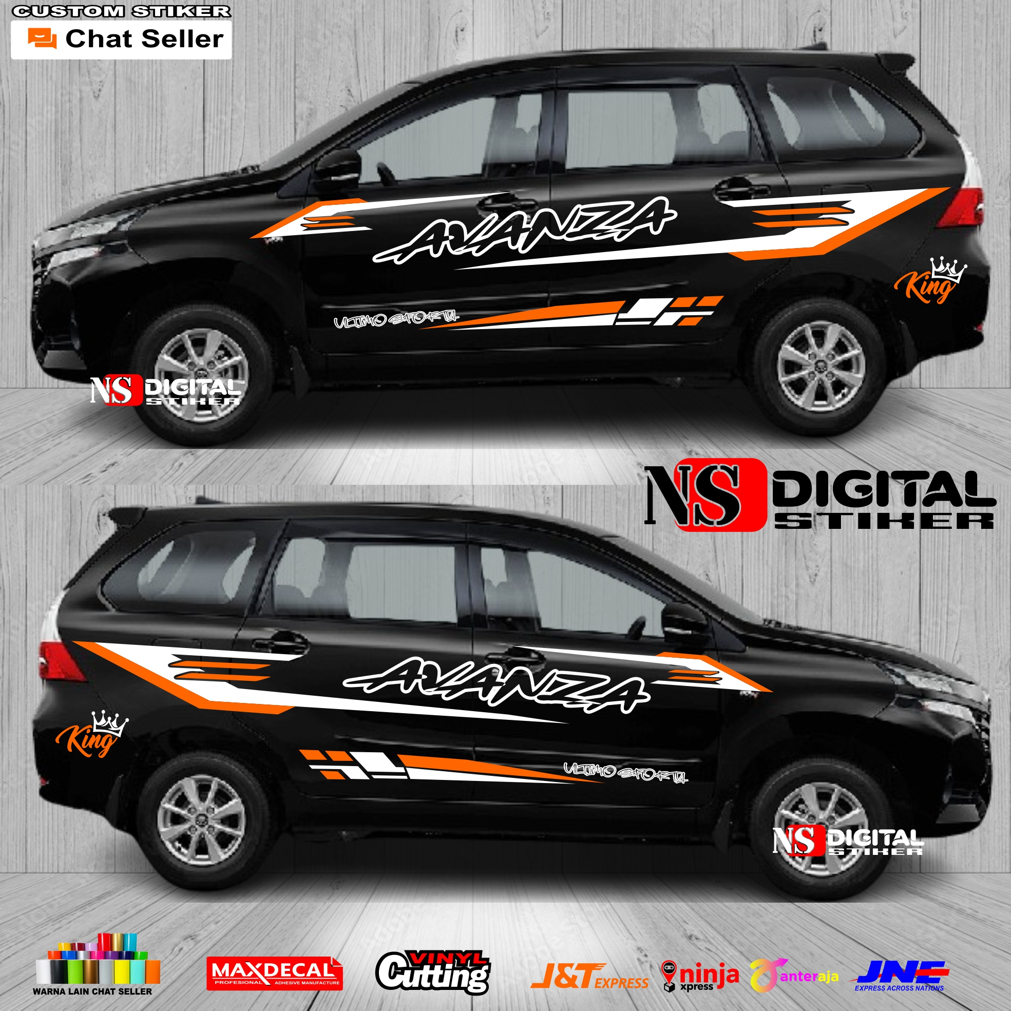 Stiker Mobil Toyota Avanza Stiker model Terbaru | Lazada Indonesia