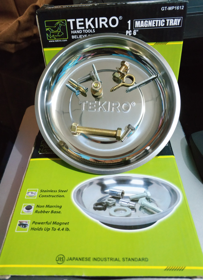 Mangkok Magnet TEKIRO Tempat Mur Baut - Magnetic Dish Bengkel 150mm ...