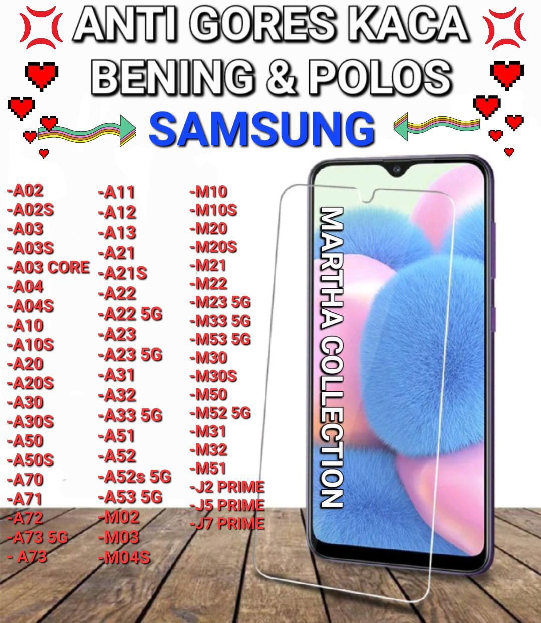 ANTI GORES KACA BENING POLOS FOR SAMSUNG A02,A02S,A03,A03S,A04,A04S,A10,,A10S A11,A12,A13,A20 ...
