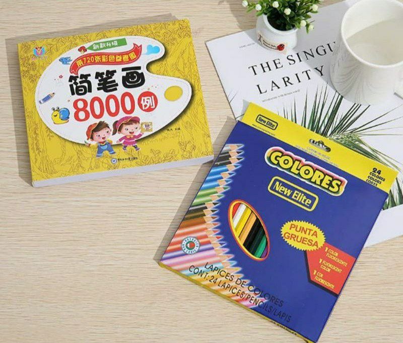 Family Buku Anak Coloring Book dan Pensil Warna / Buku Mewarnai / Buku ...