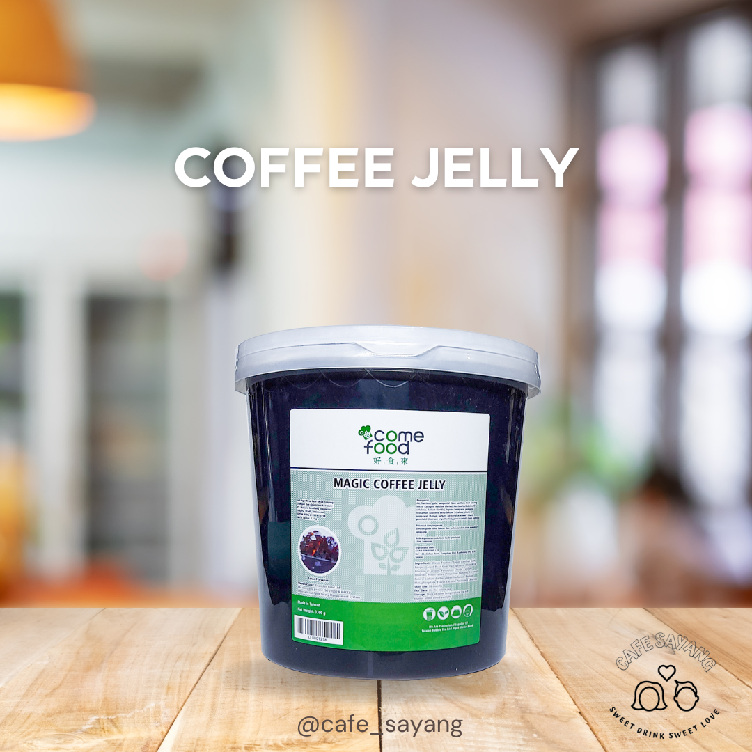 Come Food Magic Coffee Jelly Topping - Topping Jelly rasa kopi | Lazada ...