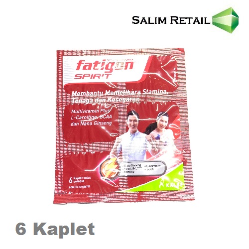 Fatigon Spirit 6 Kaplet | Lazada Indonesia
