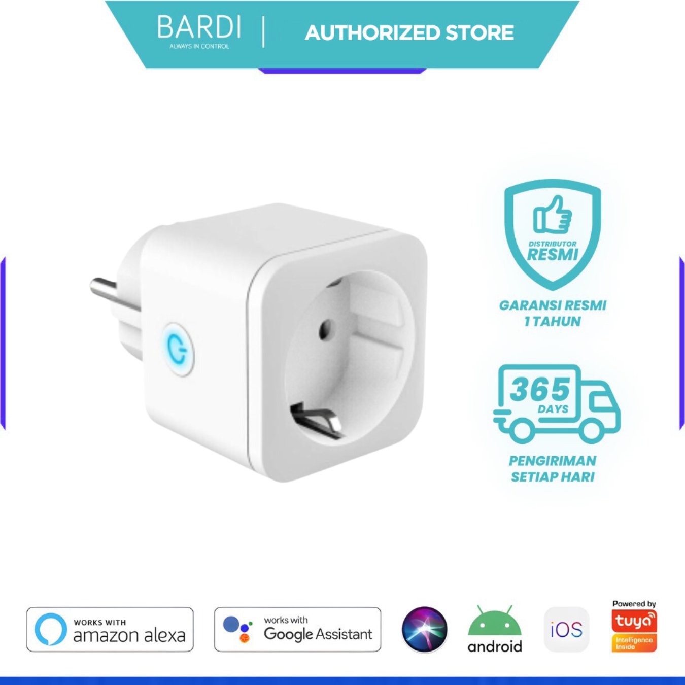 BARDI Smart Plug Portable WiFi | Lazada Indonesia