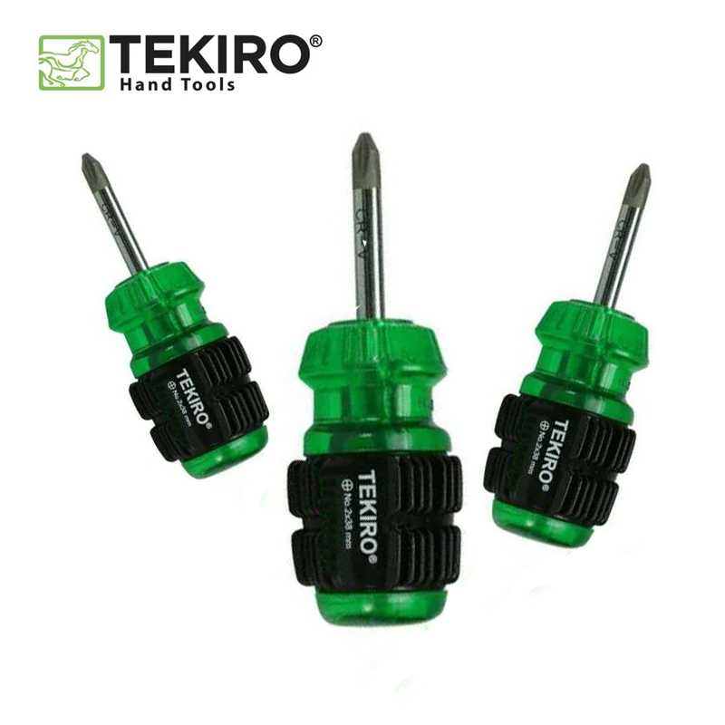 TEKIRO Obeng Cebol 38MM Gagang Karet ORIGINAL | Lazada Indonesia