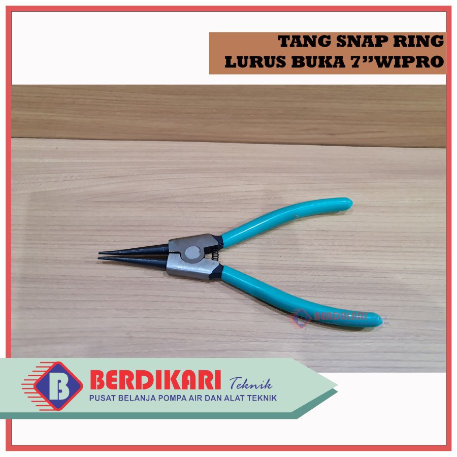 WIPRO Tang Snap Ring Lurus Buka 7 Inch CRV / Pliers Snap Ring | Lazada ...
