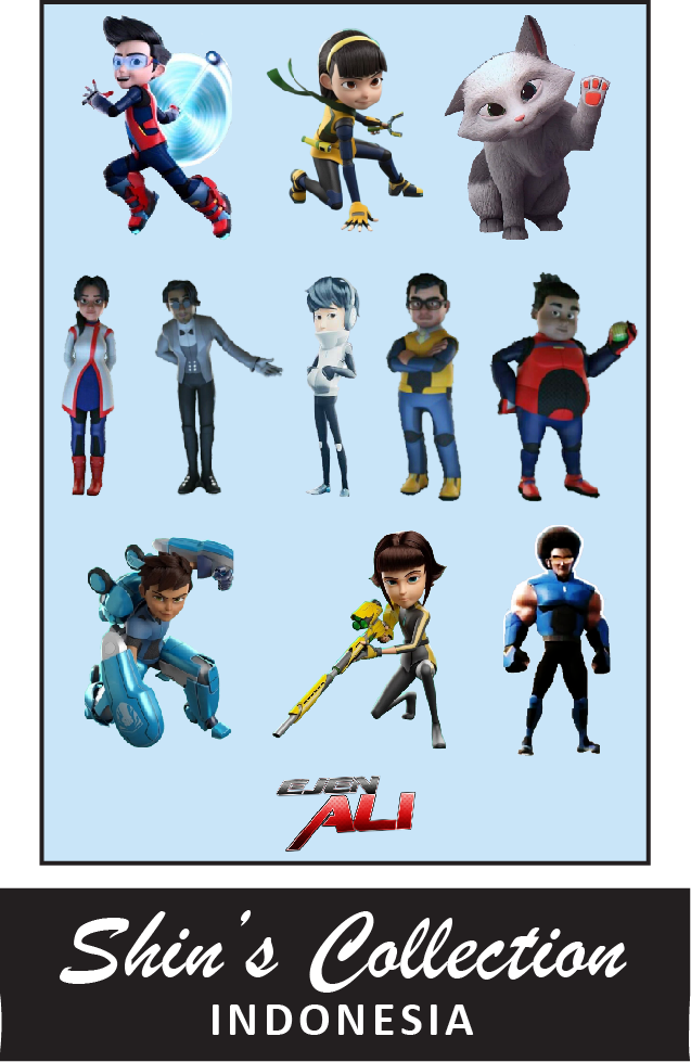 Sticker murah anti air Ejen Ali 1 pc | Lazada Indonesia