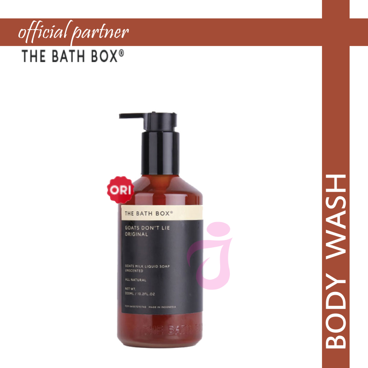 THE BATH BOX GOATS DON'T LIE ORIGINAL 300 ml - Sabun mandi susu kambing ...