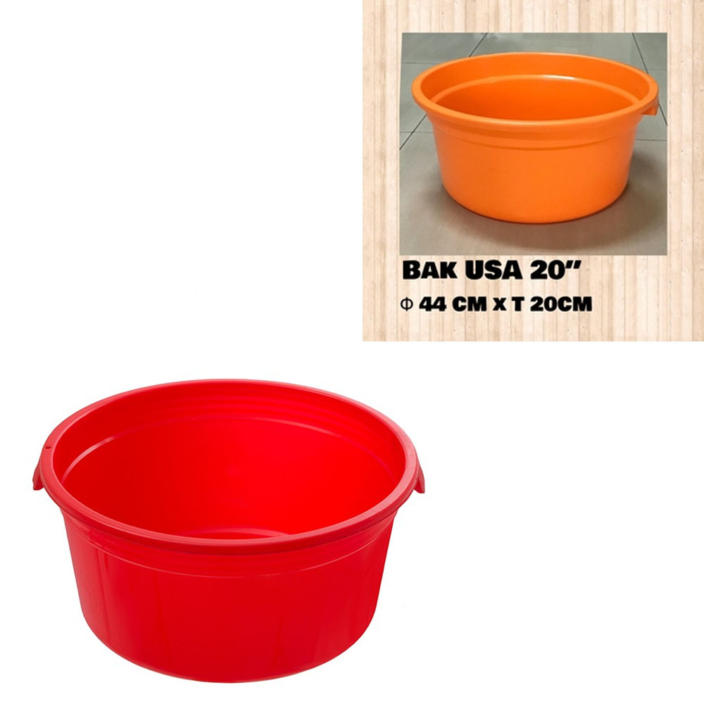Bak Baskom Ember Multiplast 20 Liter 20ltr 20 ltr - Kotak Penyimpanan - Alat Kebersihan Bersih ...