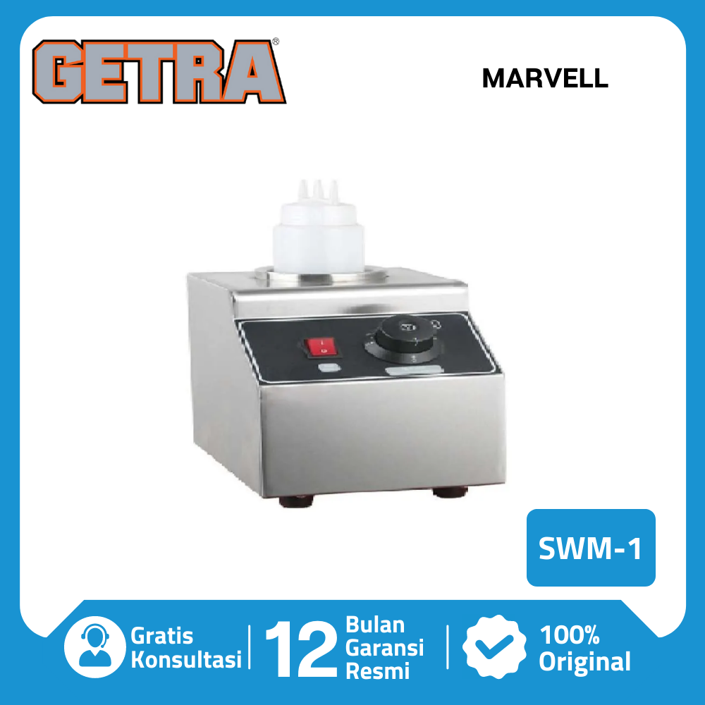 GETRA SAUCE WARMER MACHINE SWM-1 MESIN PENGHANGAT SAUS GARANSI RESMI ...