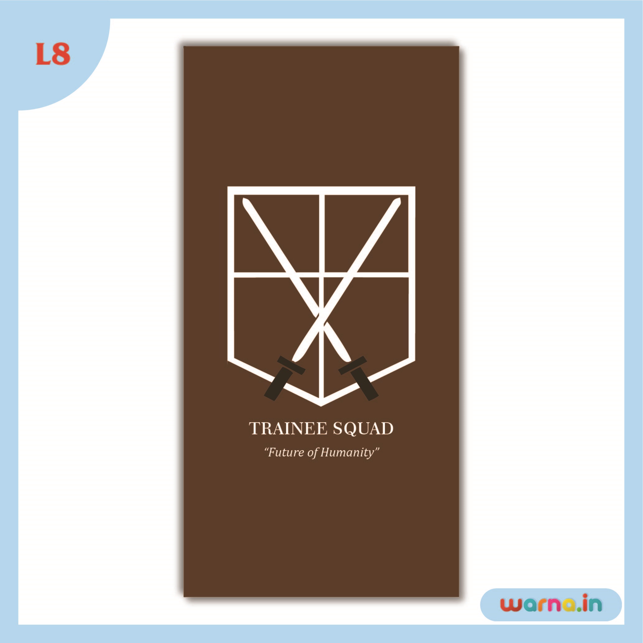Attack on Titan 2 / AOT Division Logo - Wall Decor / Hiasan Dinding ...