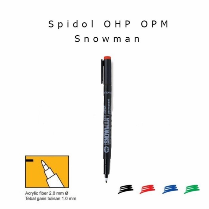 SPIDOL OHP OPM SNOWMAN 1.0 | Lazada Indonesia