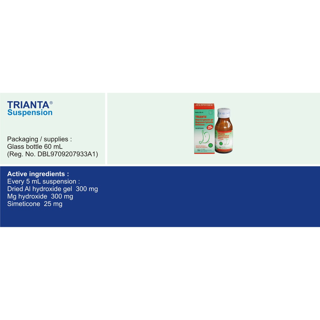Trianta Syrup 60 ml | Lazada Indonesia