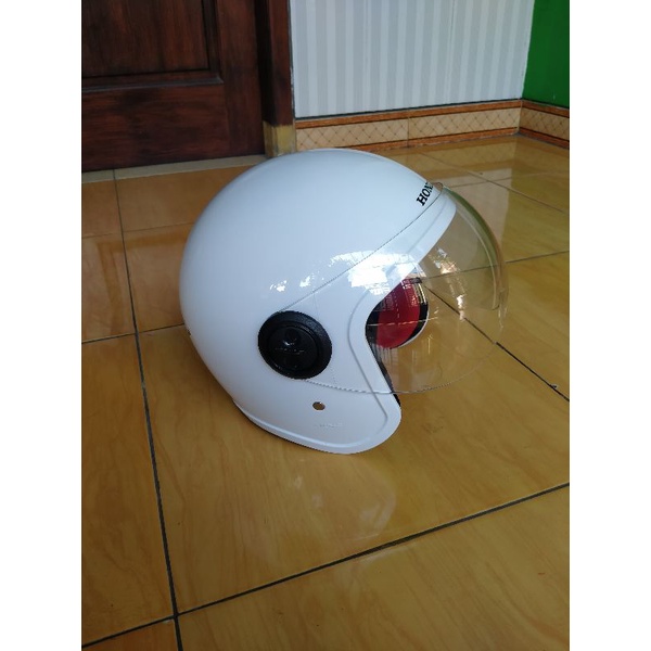 PROMOOO Helm Honda Original, Model Scoopy TANPA STIKER SCOOPY (POLOSAN ...