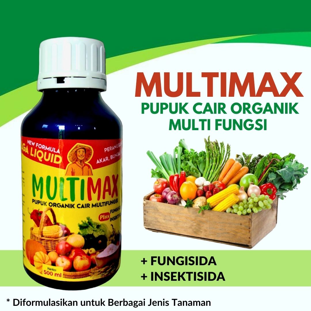 MULTIMAX - Pupuk Organik Cair Multifungsi Plus Fungisida Dan ...