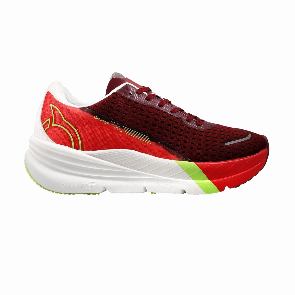 SEPATU LARI/RUNNING ORTUSEIGHT HYPERBLAST NEO - ORTRED/LIME/WHITE ...