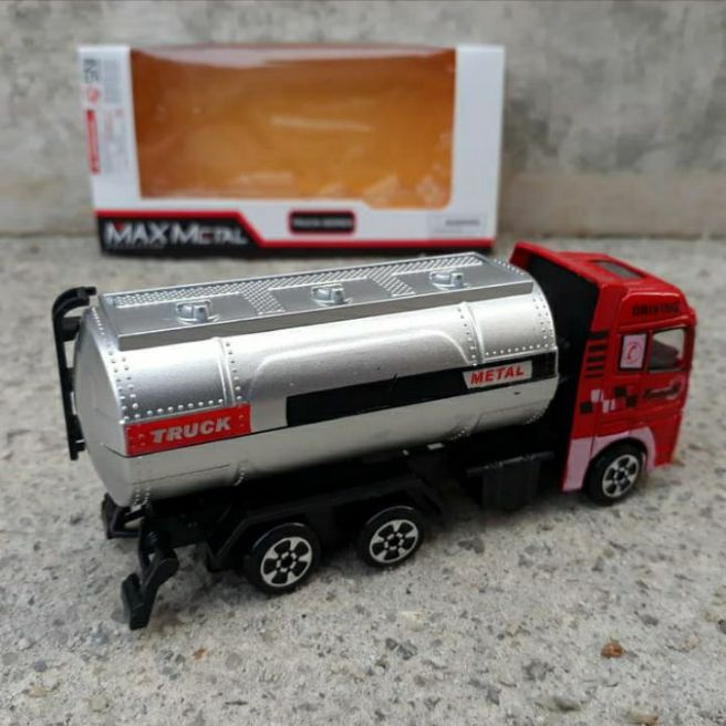 Diecast Truk Tanki Miniatur Truck Angkut Die Cast Mobil Anak Edukatif ...