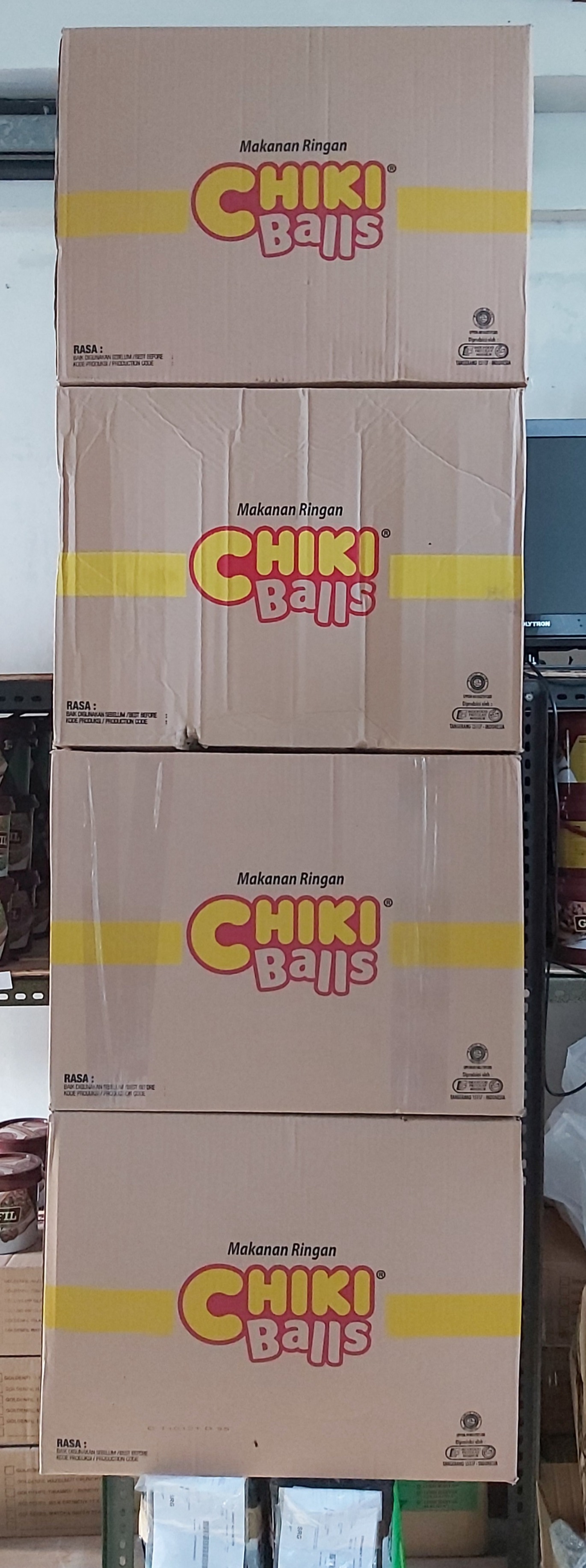 CHIKI BALLS CHIKEN AYAM JUMBO INDOFOOD 200gr chiki balls kemasan jumbo ...