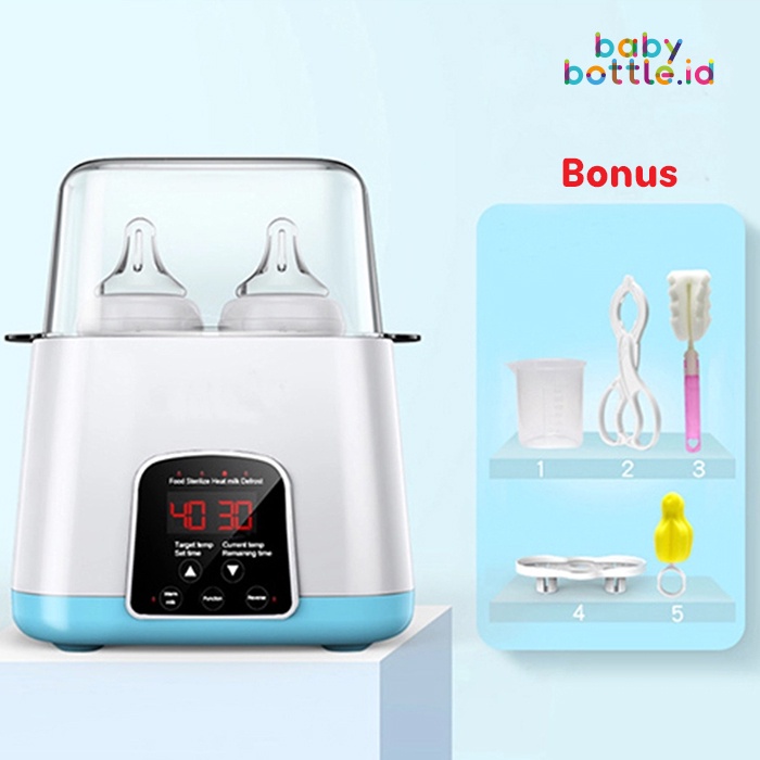 AUTO DRYER 6 IN 1 WARMER STERILIZER HEATER BABY BOTTLE UNFREEZE STEAM ...