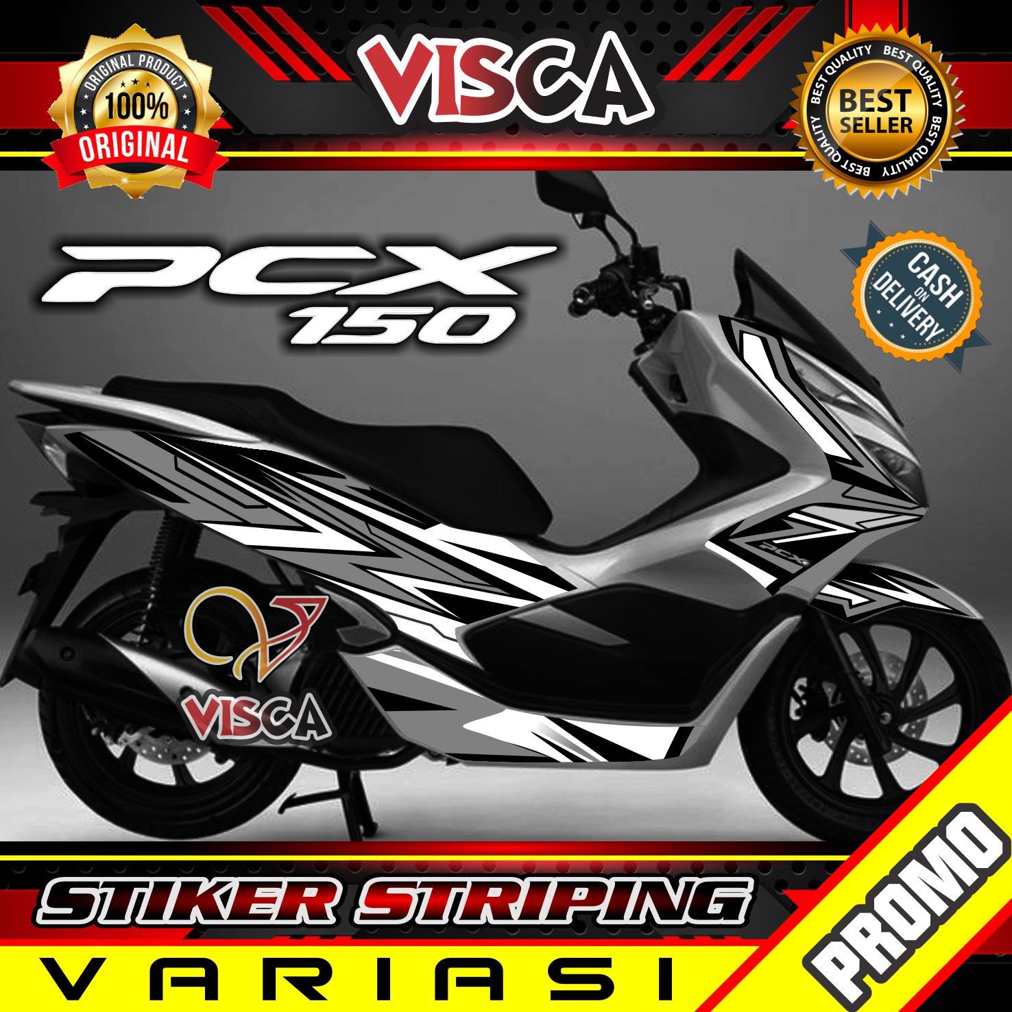 Stiker Striping Pcx 150 Variasi Shadow | Lazada Indonesia