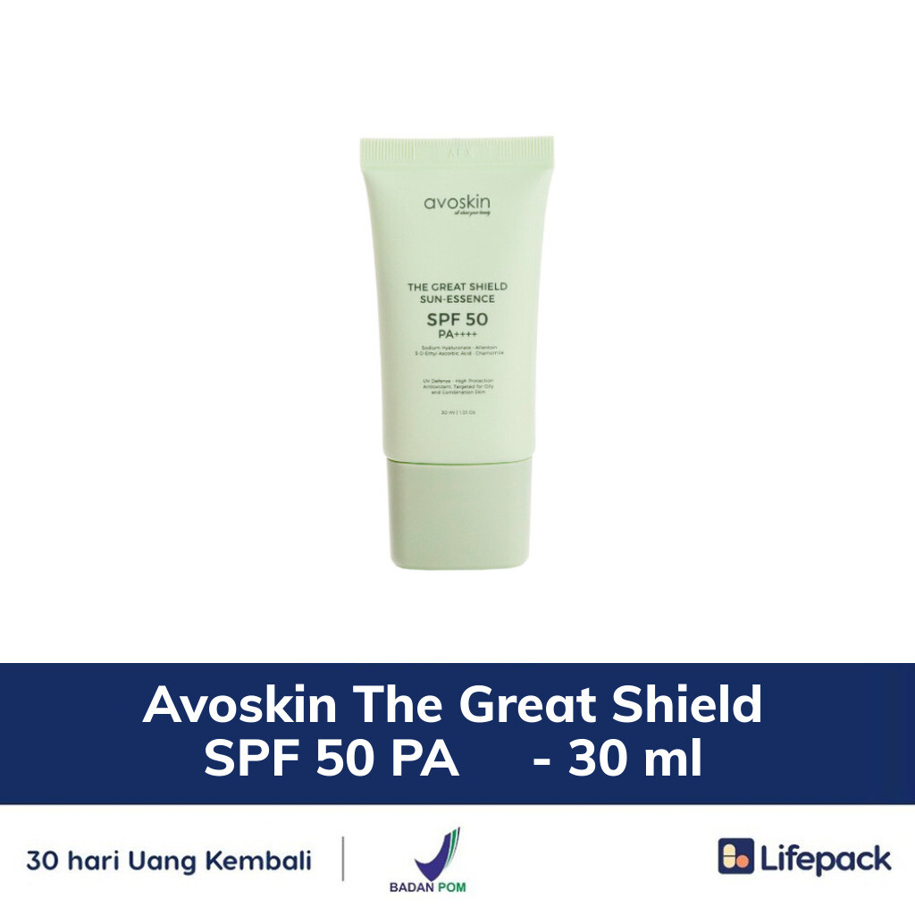 Avoskin The Great Shield SPF 50 PA++++ - 30 ml - LIFEPACK | Lazada ...