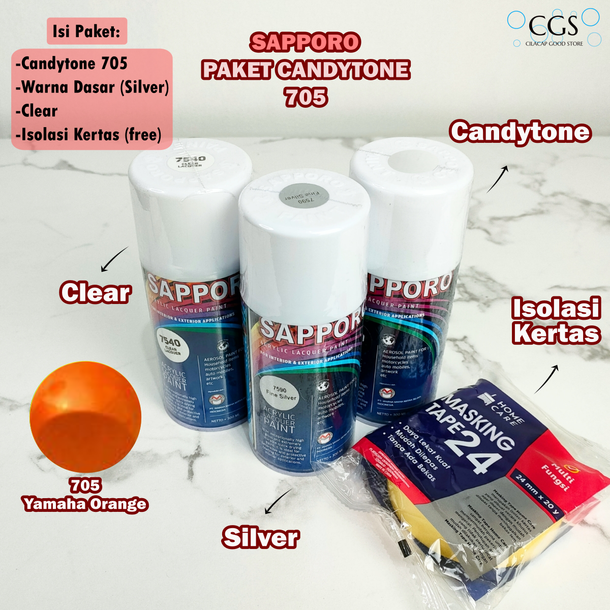 PAKET CANDYTONE SAPPORO 3 PCS ALL WARNA - cat sapporo candytone - cat ... PAKET CANDYTONE SAPPORO 3 PCS ALL WARNA - cat sapporo candytone - cat ...