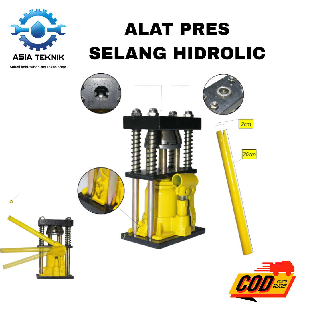Alat Press Selang Hidrolik - Klem Pres Nepel Selang Kompresor YUKIDO ...