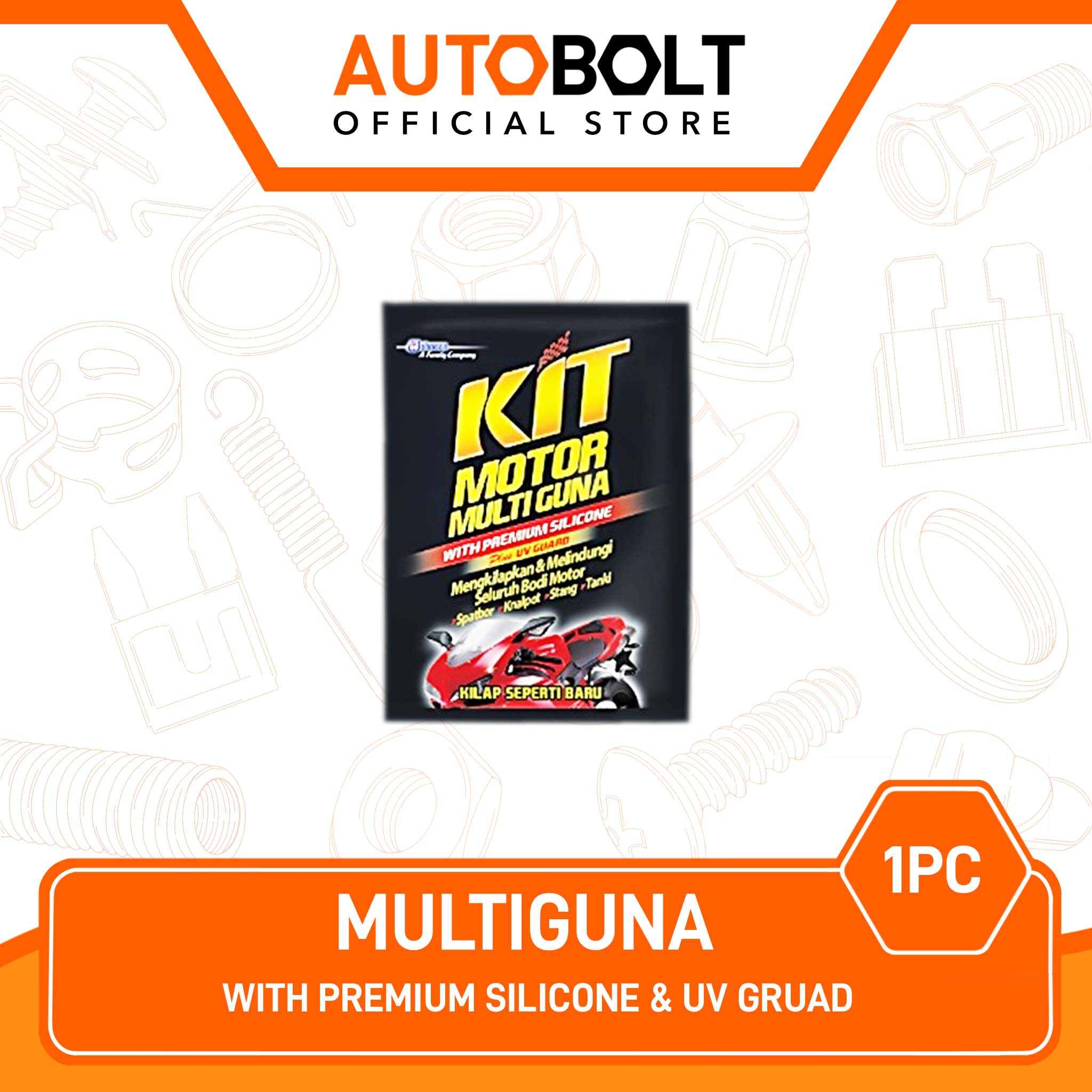 KIT MULTIGUNA Multi Guna Spray Semprotan Mengkilapkan Cairan Pengkilap ...