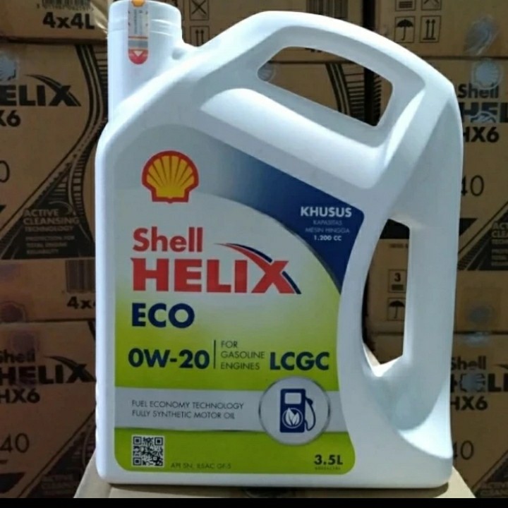 Shell Helix Eco 0W-20 LCGC 3,5L | Lazada Indonesia