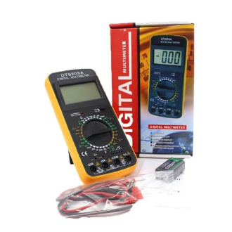 Digital Multimeter Multitester Avometer DT9205A Layar Besar DT-9205A ...