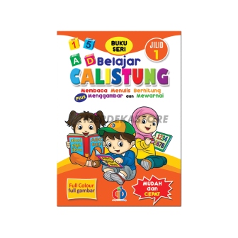 Belajar Calistung Jilid 1 2 3 Full Colour / Belajar-Membaca-Menulis ...