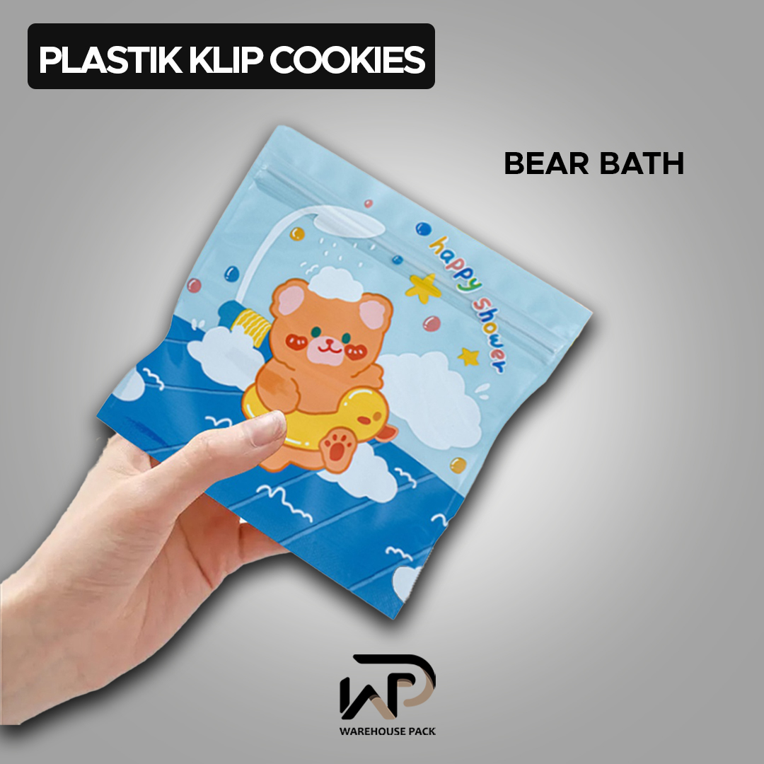 Plastik Klip Cookies | Plastik Ziplock Motif | Packaging Lucu Snack ...
