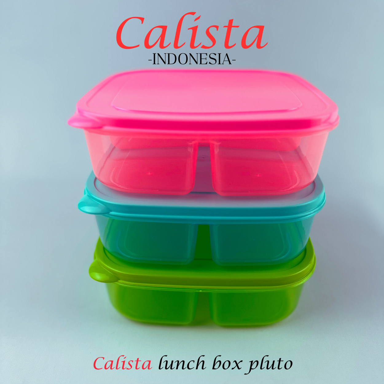 [ CALISTA ] LUNCH BOX CALISTA PLUTO PREMIUM WADAH TEMPAT BEKAL MAKAN ...