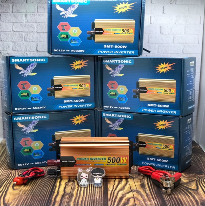 POWER INVERTER SMARTSONIC SMT-500W - INVERTER 500WATT - INVERTER ...