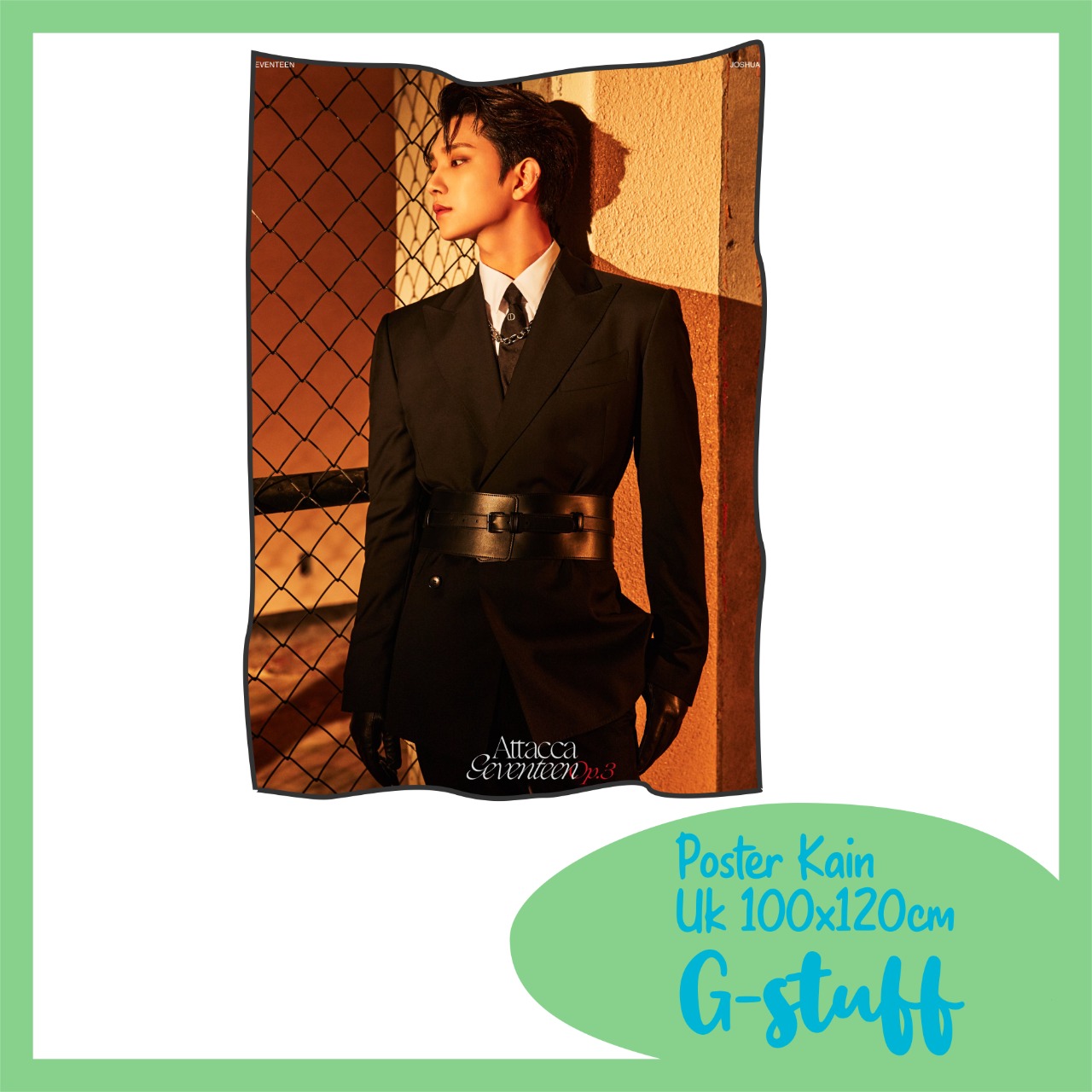 POSTER KAIN/TAPESTRY SEVENTEEN JOSHUA ATTACCA | Lazada Indonesia