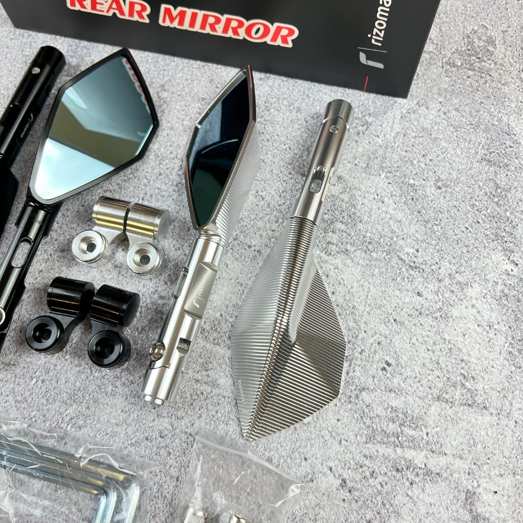 Spion Rizoma Tomok V2 CNC Universal Vespa modern | Lazada Indonesia