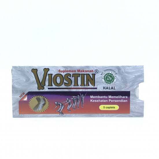 Rumah Sembako Brisha Viostin Catchcover isi 5 Kaplet / Suplemen Tulang ...