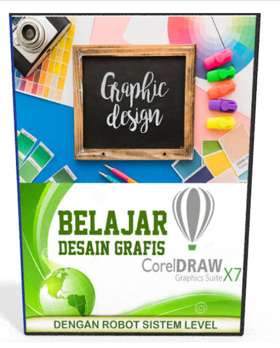 METODE SISTEM LEVEL BELAJAR DESAIN GRAFIS COREL DRAW | Lazada Indonesia
