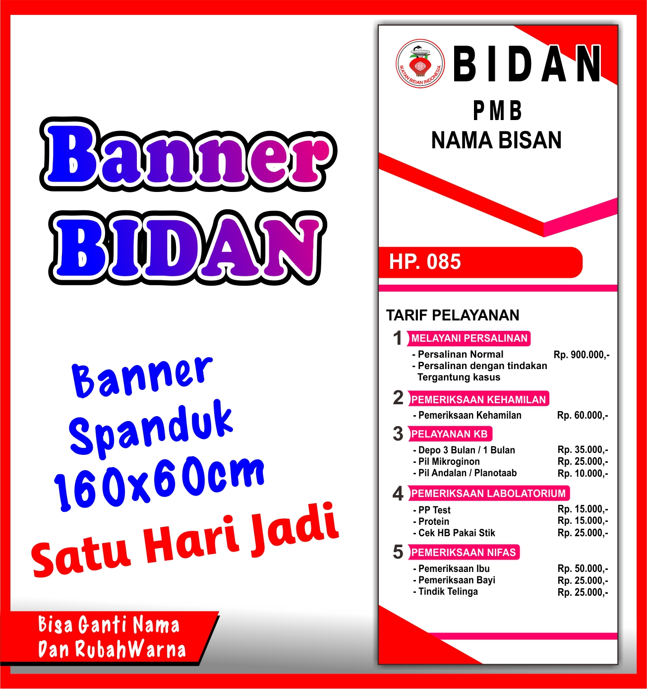 Spanduk Banner Backdrop BIDAN / Banner BIDAN / Spanduk BIDAN Ukuran ... Spanduk Banner Backdrop BIDAN / Banner BIDAN / Spanduk BIDAN Ukuran ...