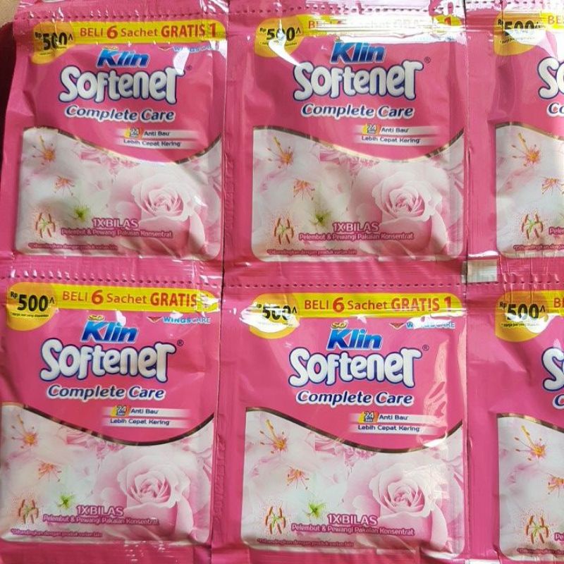 SOFTENER SOKLIN SACHET pelembut dan pewangi pakaian ALL VARIANT WARNA 1 ...