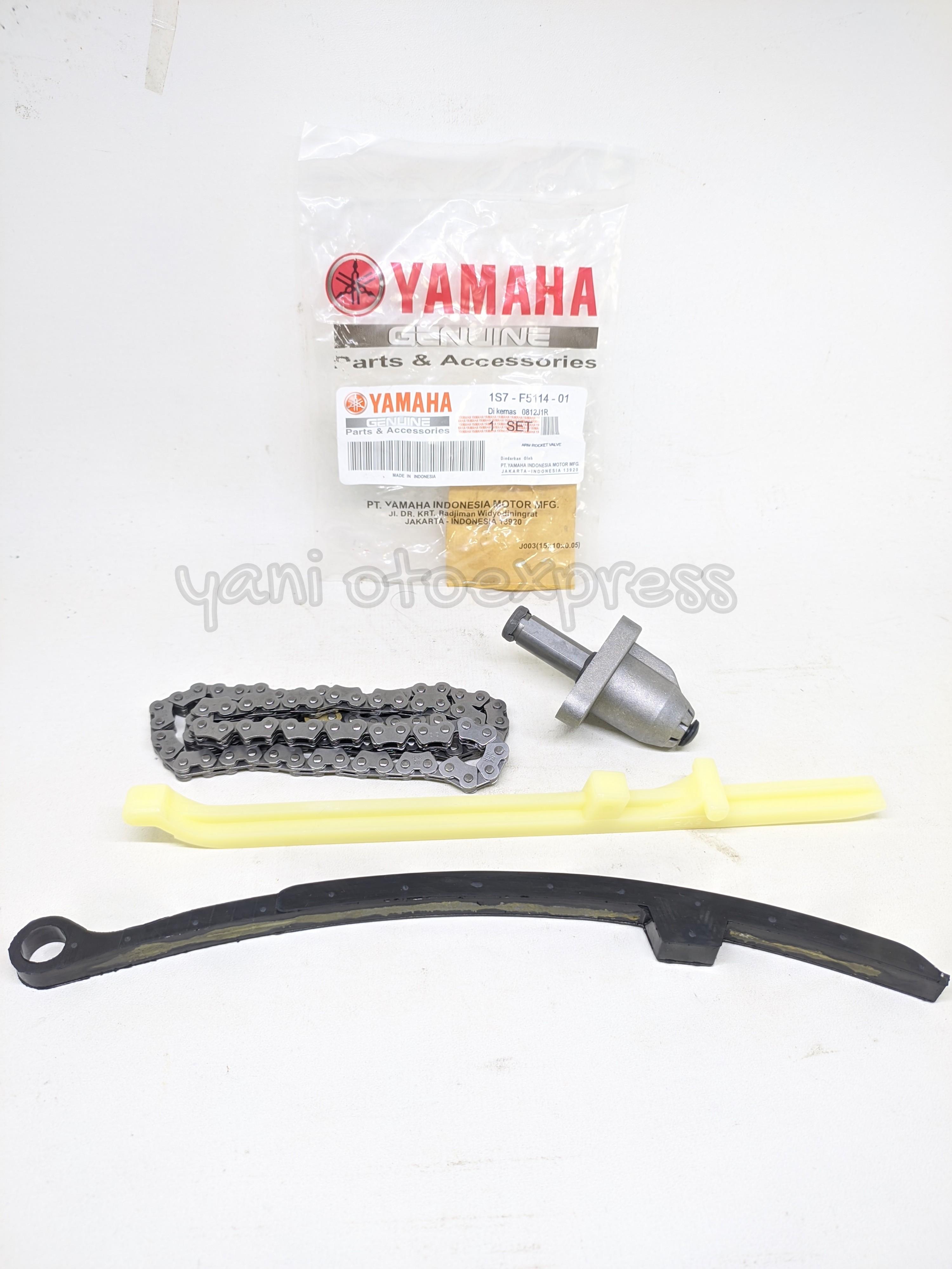 TENSIONER JUPITER MX 135 CC ( PAKET ) + RANTAI API + TONJOKAN KETENG MX ...