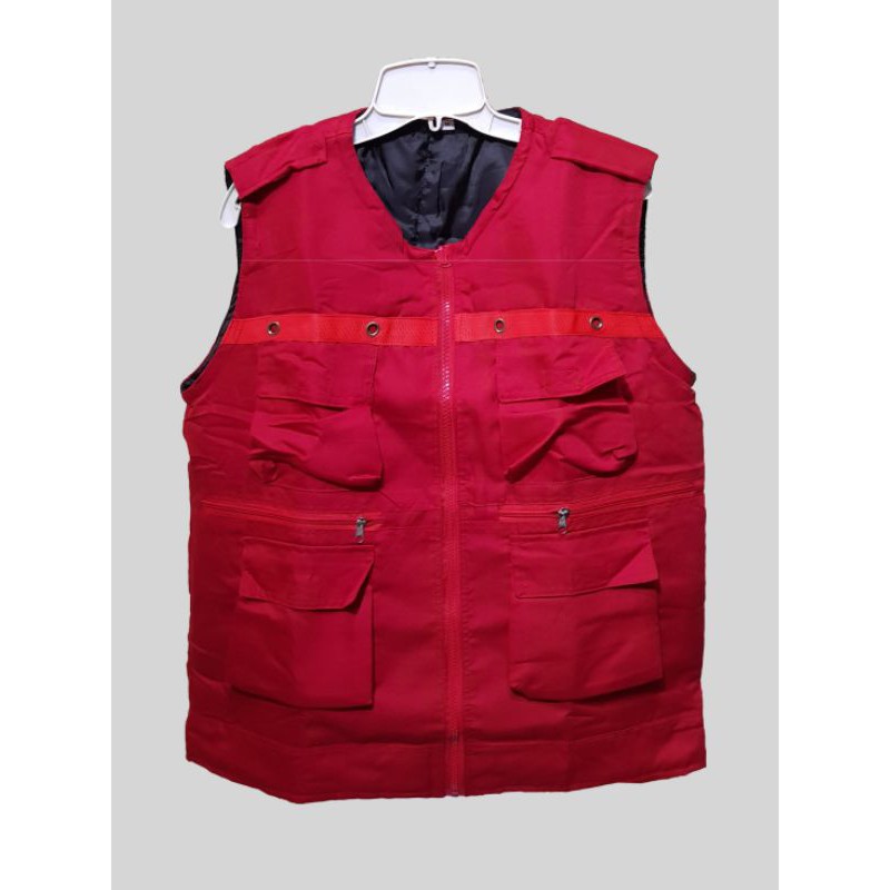 rompi multifungsi // rompi relawan / rompi outdoor / bisa bordir//rompi ...