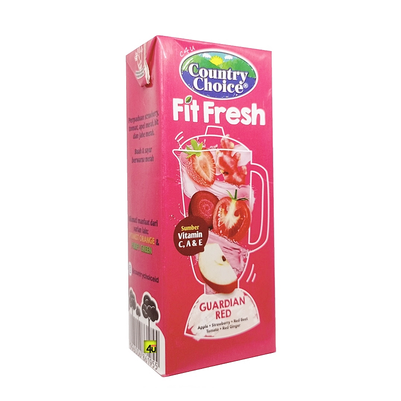 Country Choice FIT FRESH - GUARDIAN RED Minuman Sari Buah dan Sayur ...